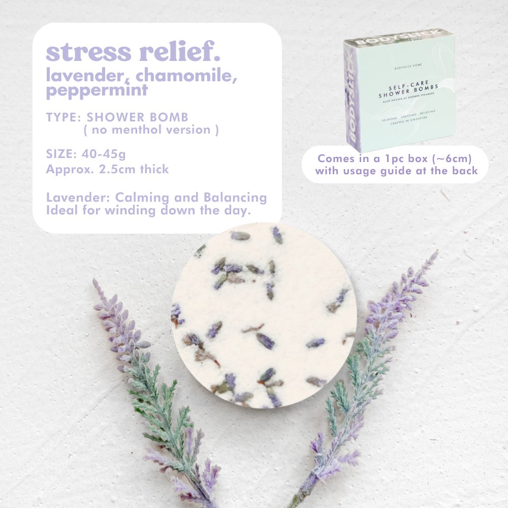 Stress Relief Shower Steamers by Bodyslick – BODYSLICK